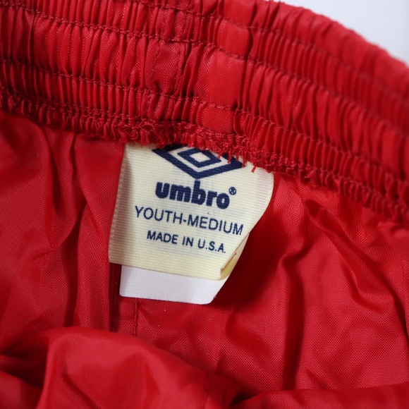 Umbro | Bottoms | 8s New Umbro Youth Medium Nylon Soccer Shorts Red | Poshmark